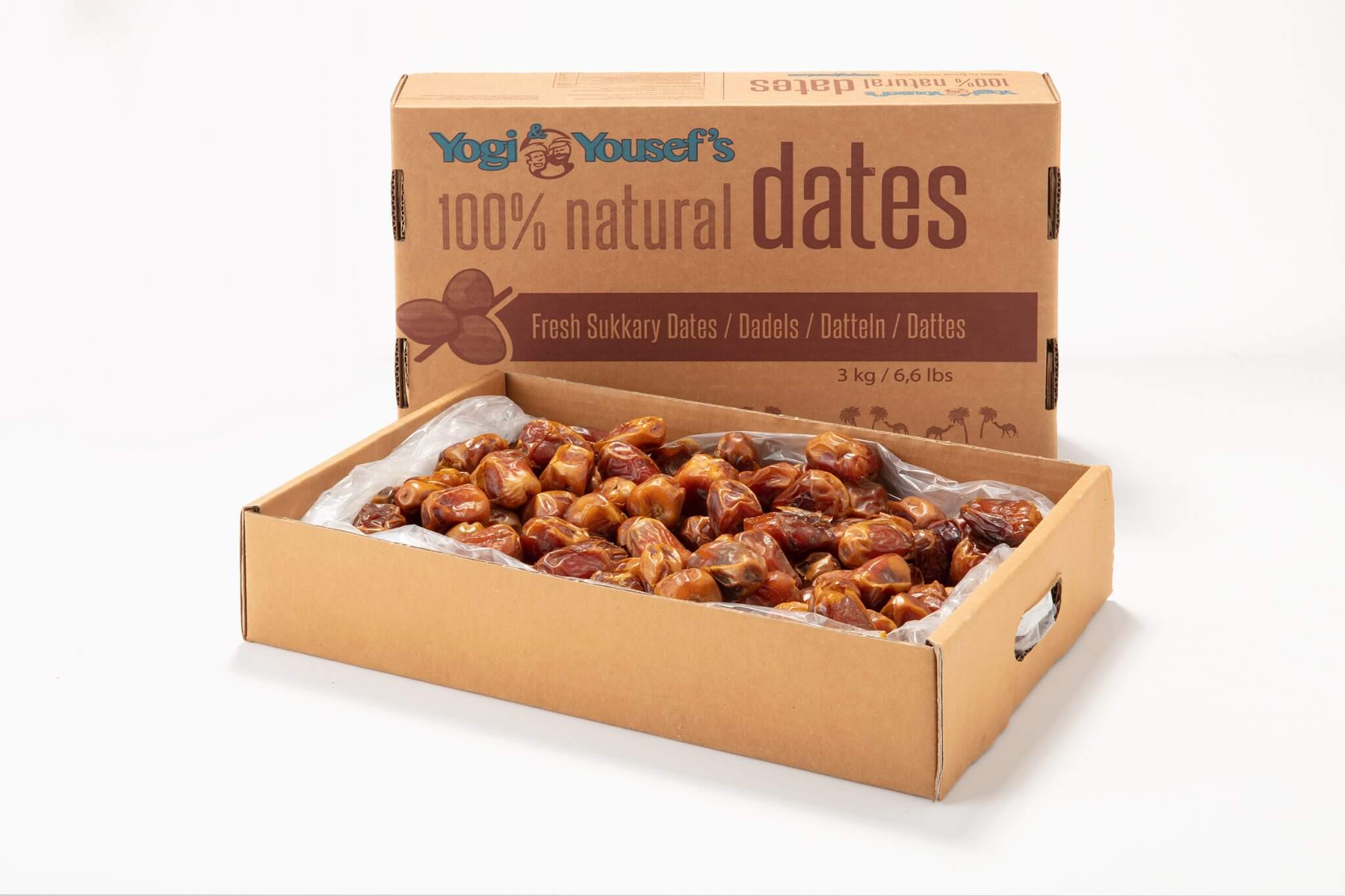 Verse dadels 3kg- extra zacht - Yogi & Yousef